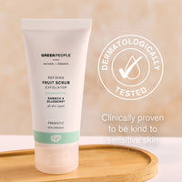 Fruit Scrub Exfoliator 50ml | Natural & Organic Facial Scrub – Green People