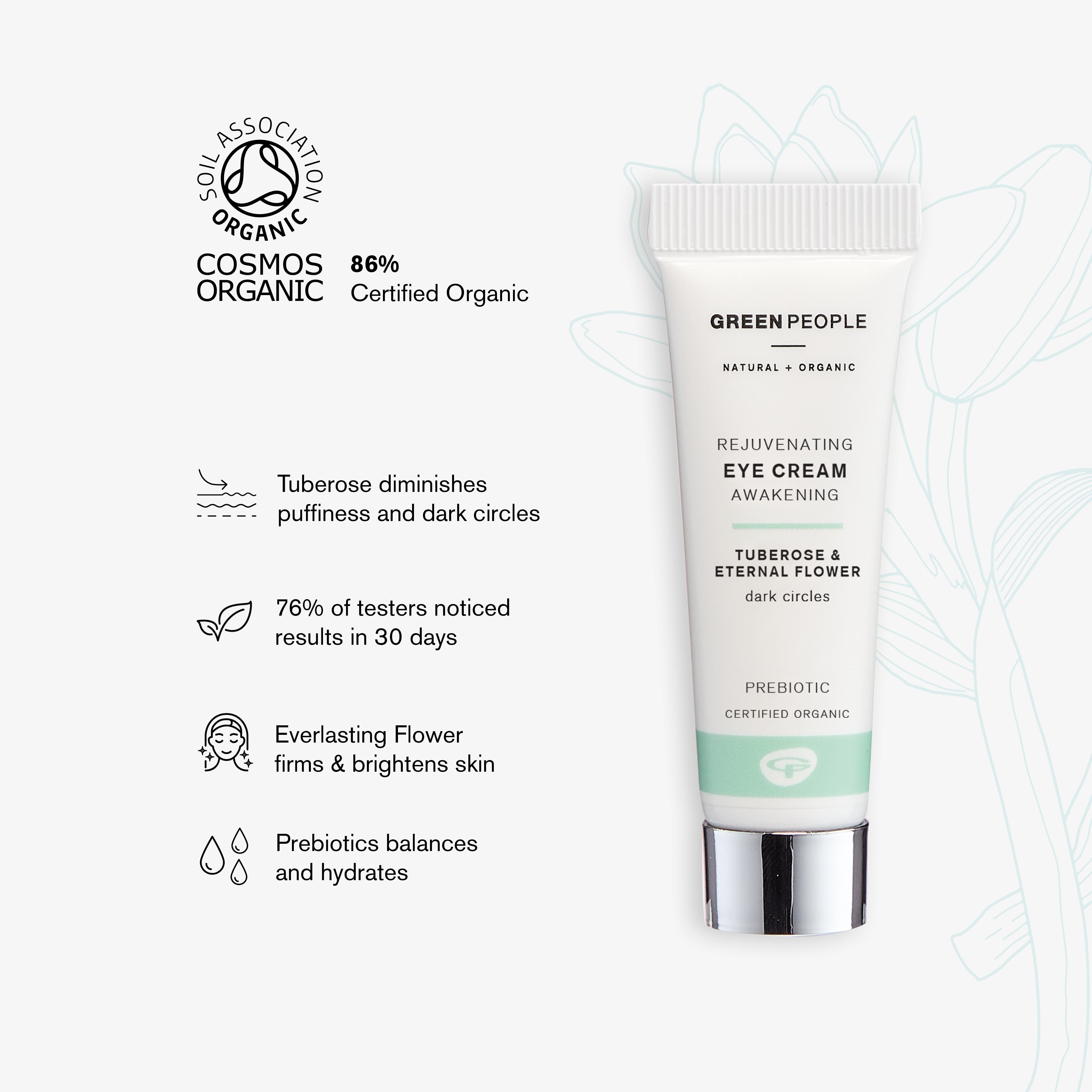 Rejuvenating Eye Cream 10ml | Natural & Organic Eye Cream – Green People
