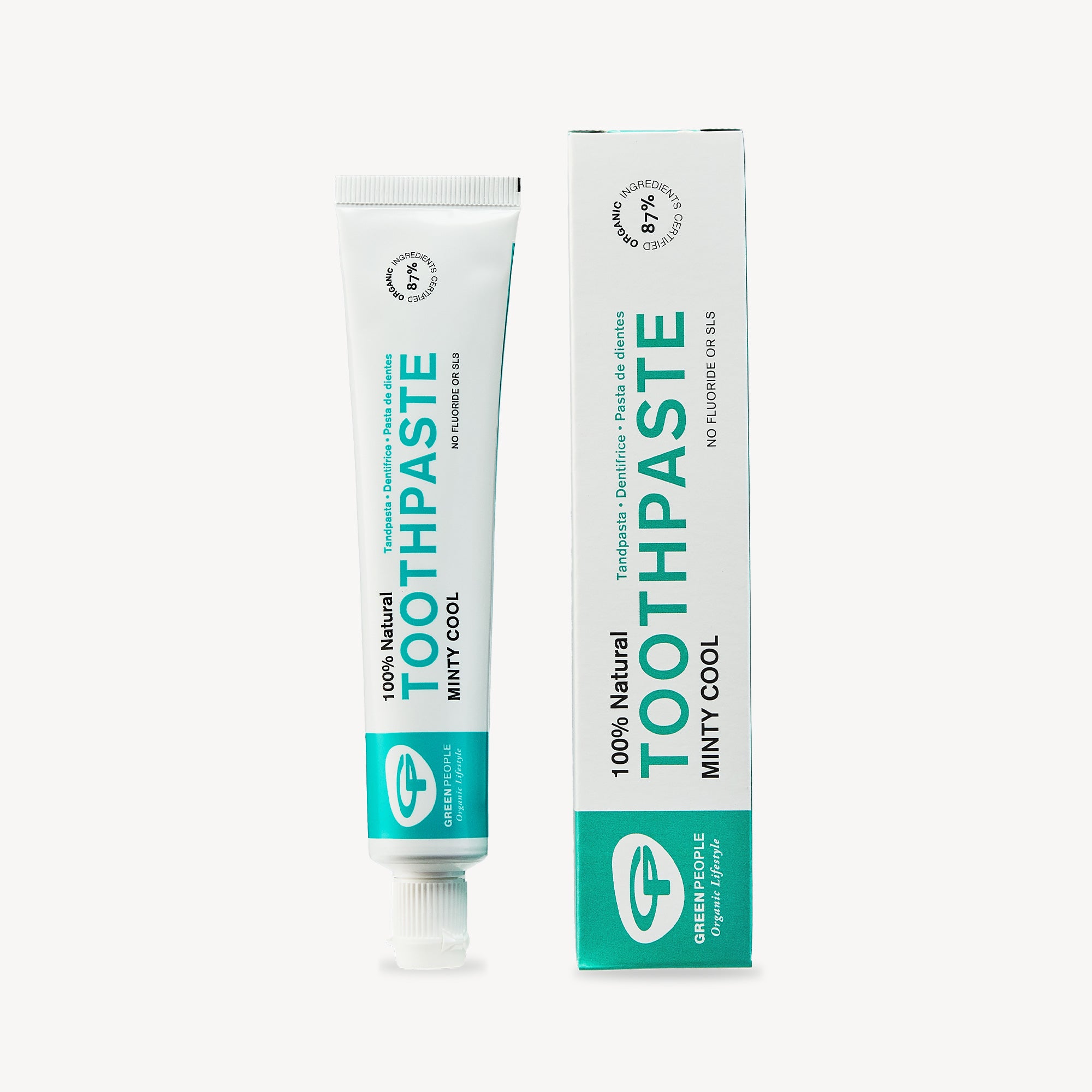 Minty Cool Toothpaste 50ml | Fluoride Free, Natural Mint Toothpaste ...
