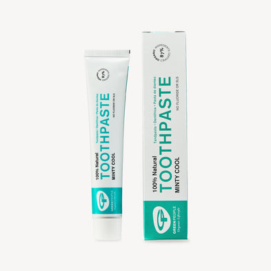 Minty Cool Toothpaste 50ml | Fluoride Free, Natural Mint Toothpaste ...
