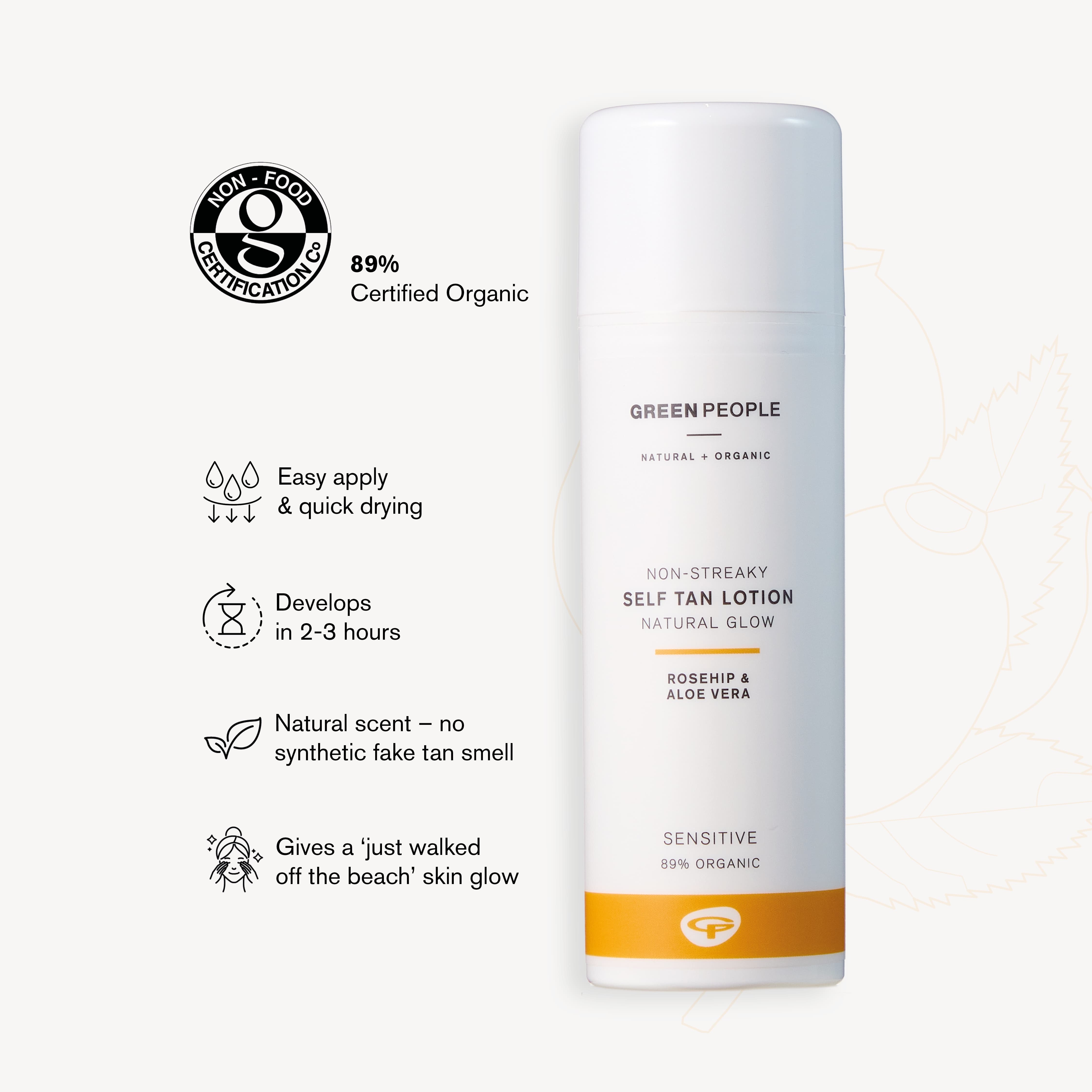 Self Tan Lotion | Natural & Organic Tanning Lotion | Green People UK