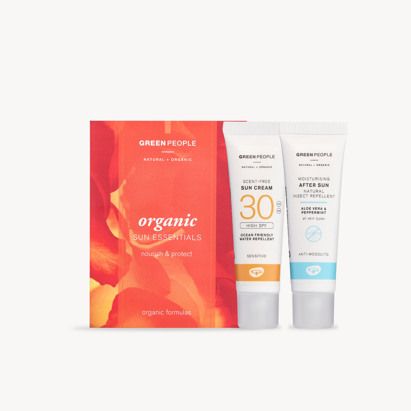 Organic Sun Essentials Travel Size Set | Organic Sunscreen & After Sun ...
