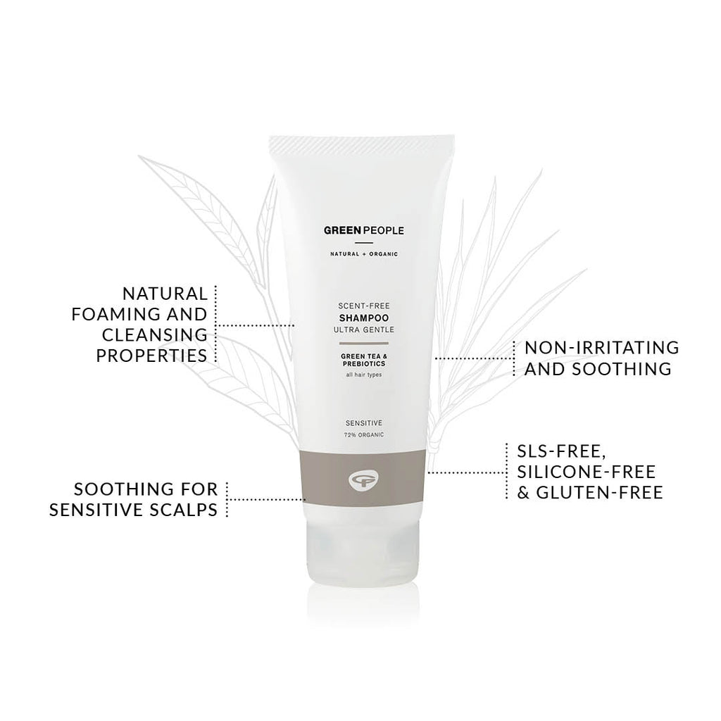 Scent Free Shampoo 200ml | Natural, Unscented Shampoo | Sensitive ...