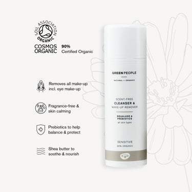 Scent Free Cleanser 150ml | Fragrance-free & ideal for sensitive skin ...