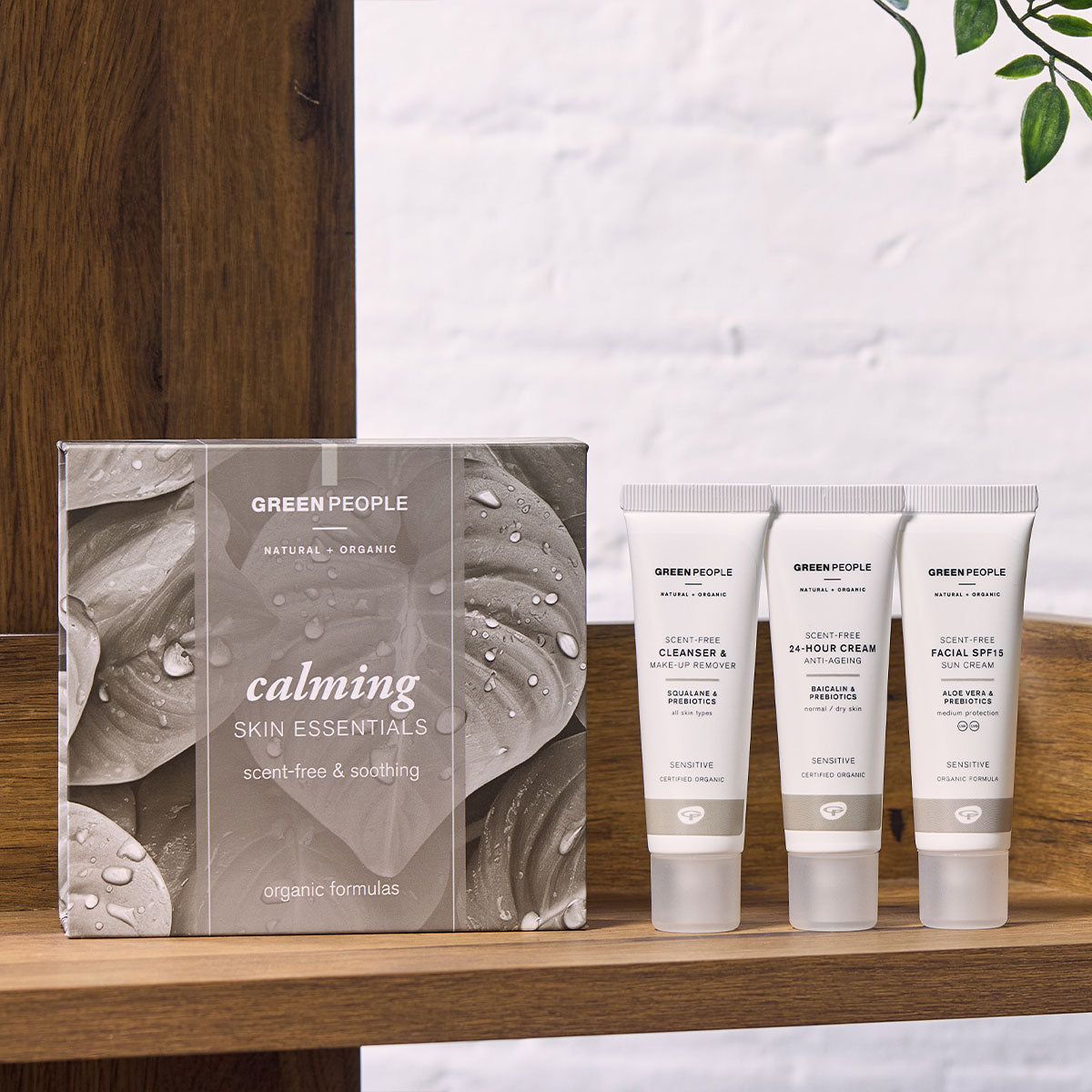 Green People Calming Skin Essentials Set | Natural & Organic