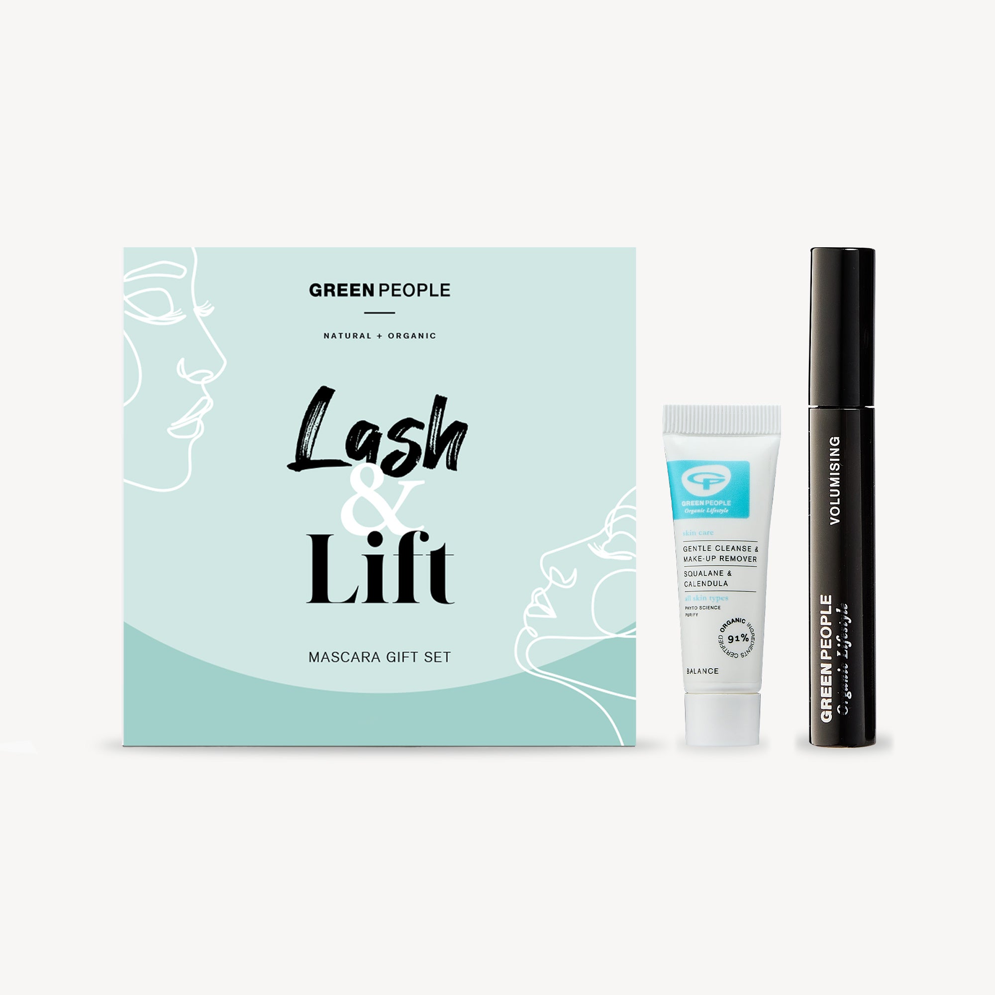 Lash & Lift Gift Set | Natural Mascara Gift Set | Green People UK